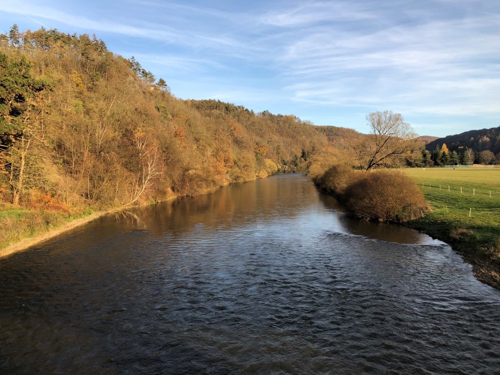 Along the Sázava river from from Jílové to Davle: 16 km of views and a ...